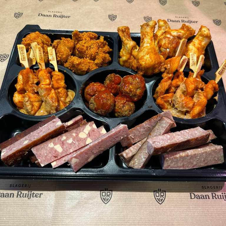 Snack schaal - Uw Slager Daan Ruijter