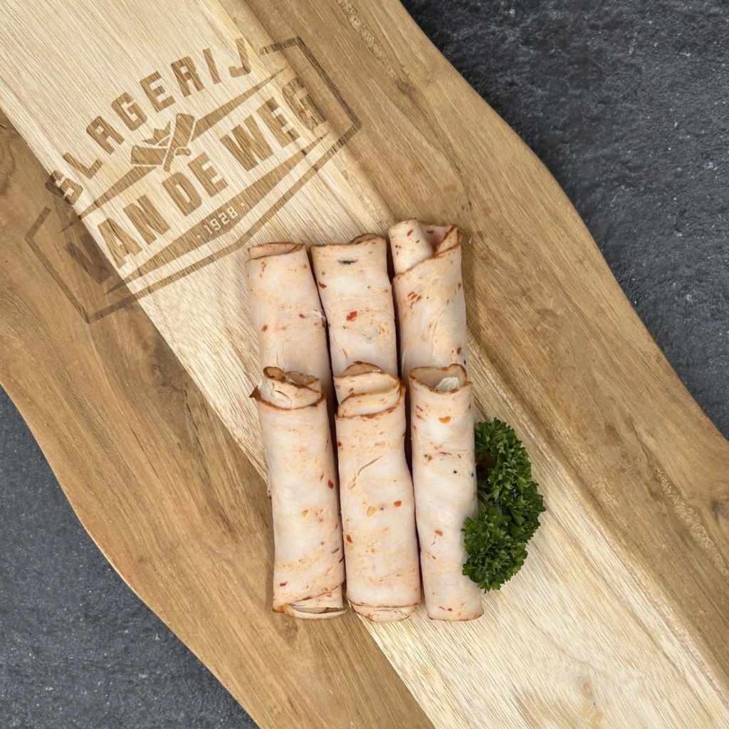 Kip paprika rolletje - Slagerij Van de Weg